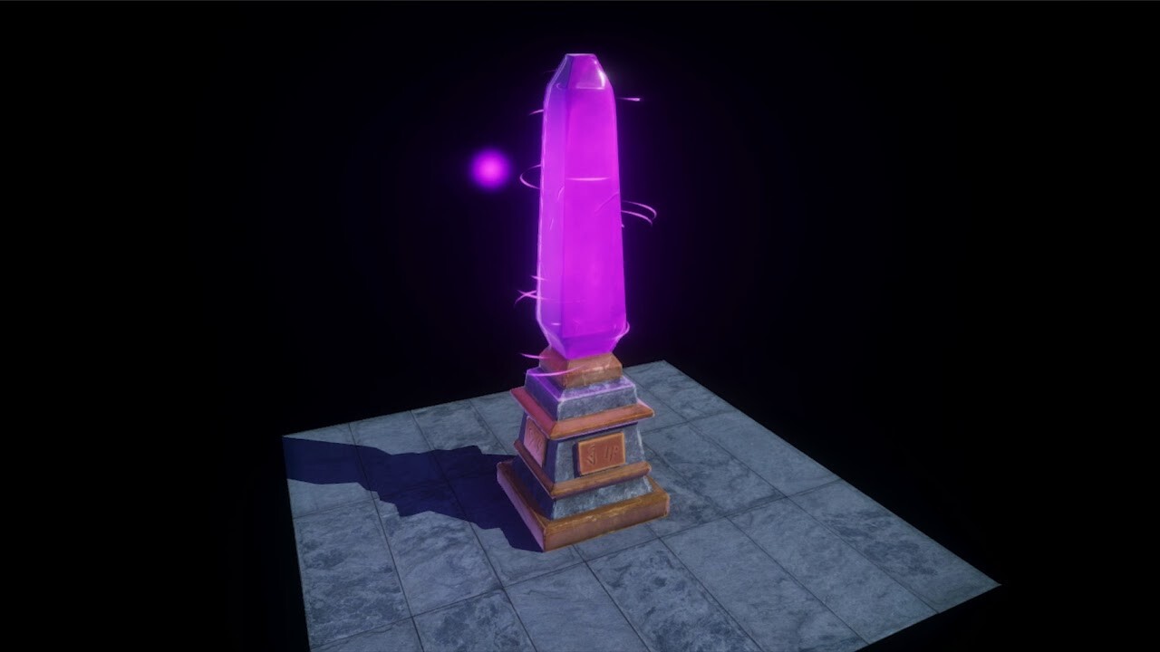 ArtStation - Crystal pillar