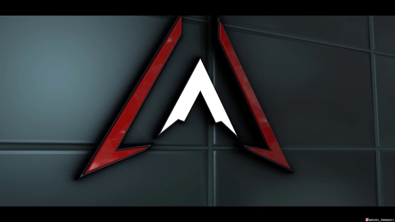 ArtStation - ARK logo animation pract