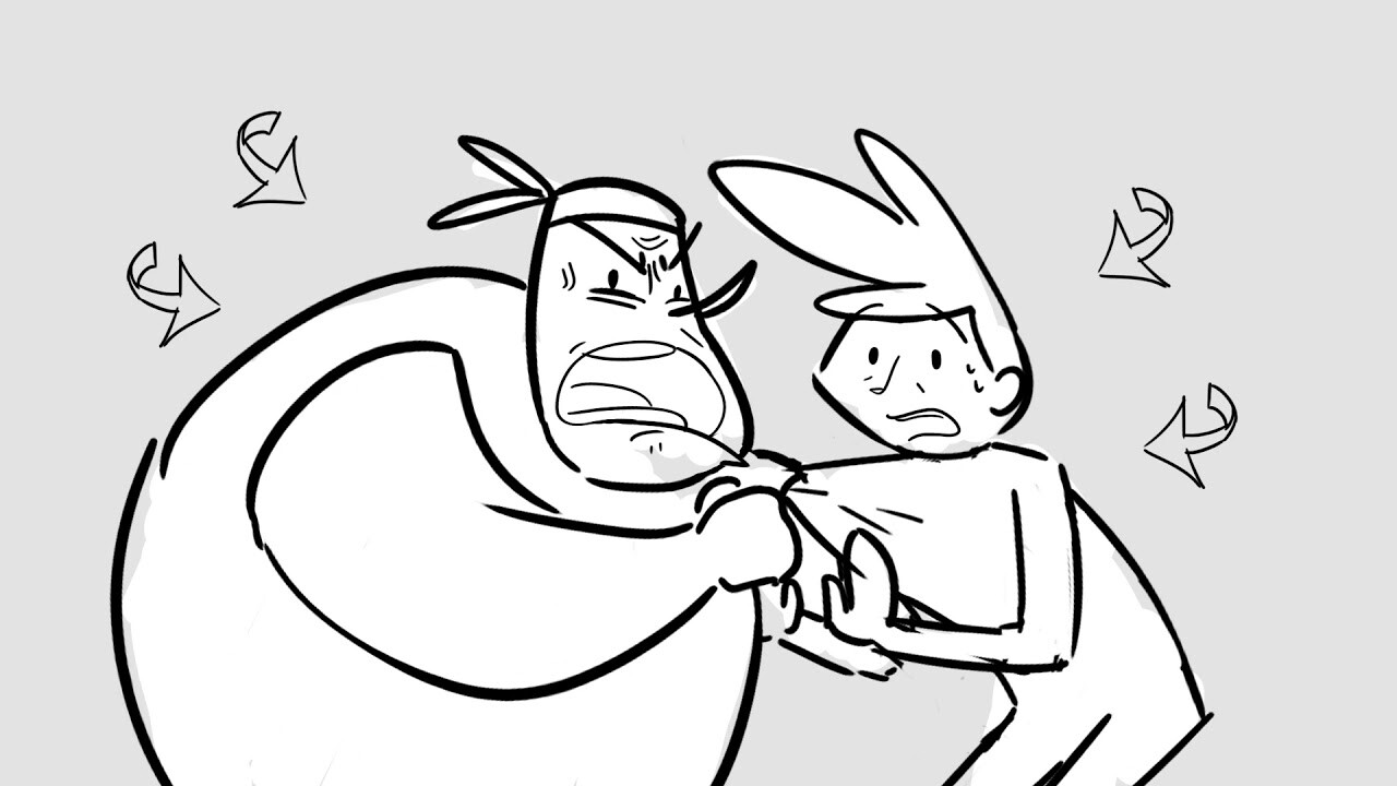 ArtStation - Wake up - storyboard animatic
