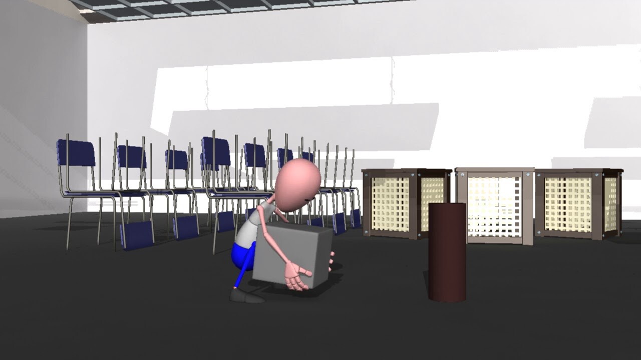 ArtStation - Dee Weight Lifting 3D Animation