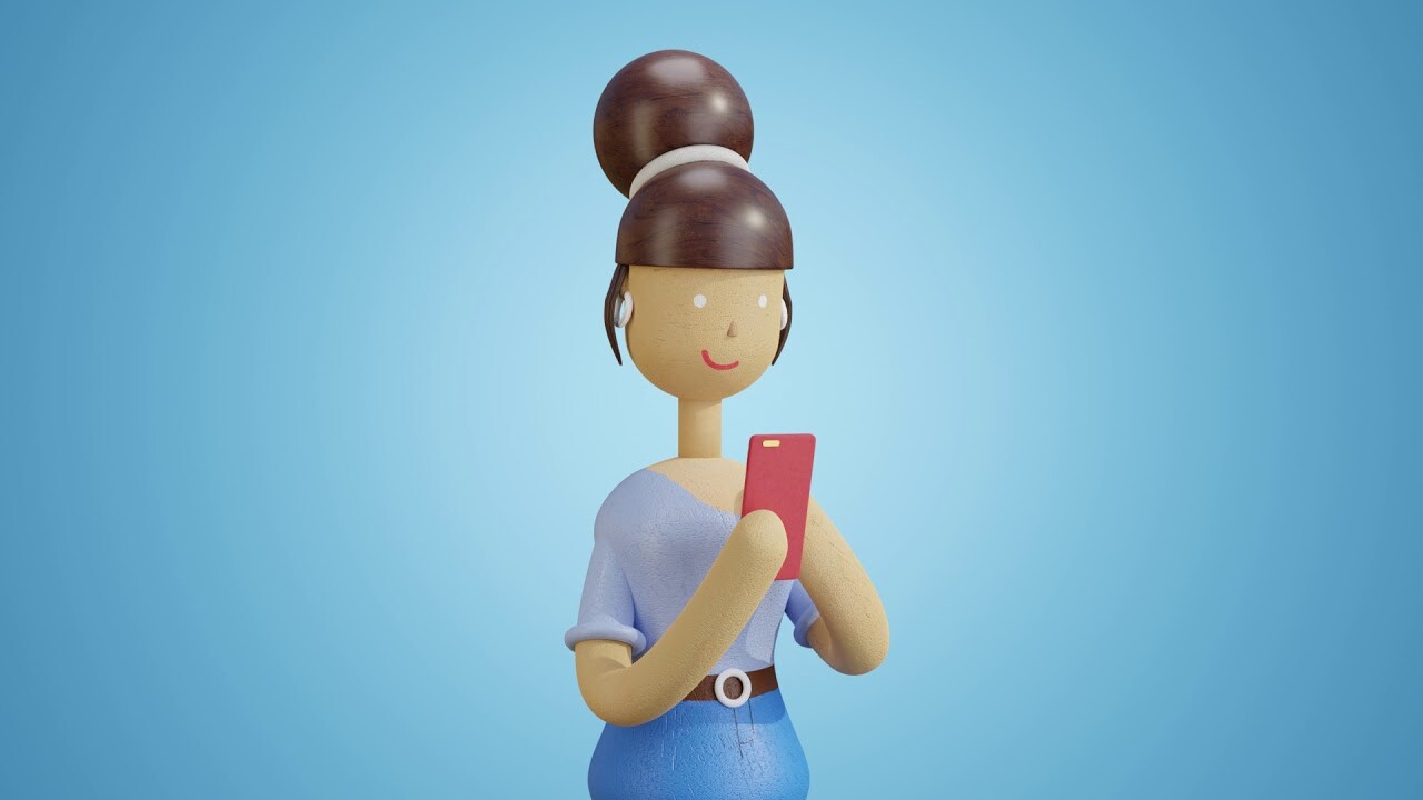 ArtStation - Text bubble Animation | 3danimation