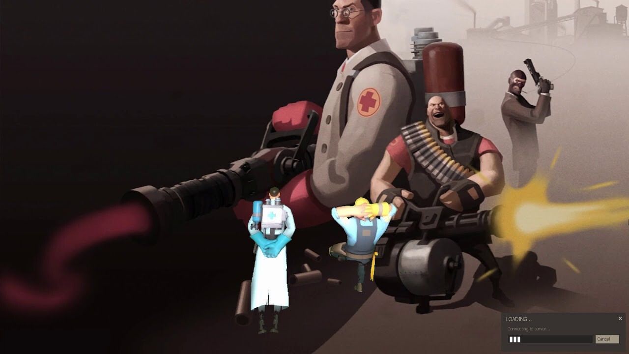 ArtStation - TF2 Casual Bots anim