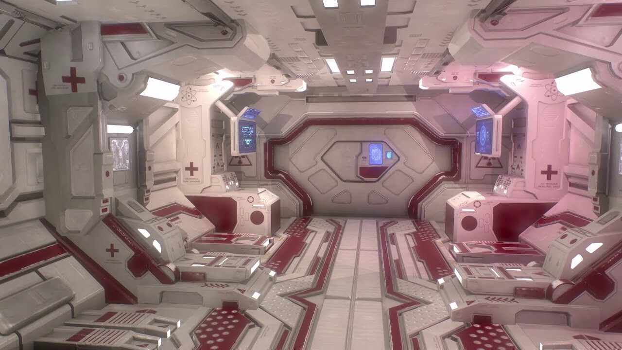 ArtStation - SCI-FI ROOM