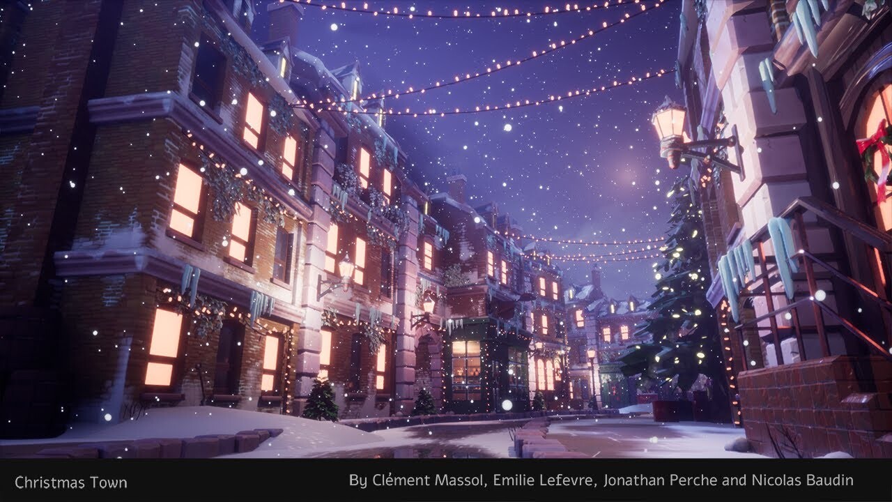 ArtStation - Christmas Town