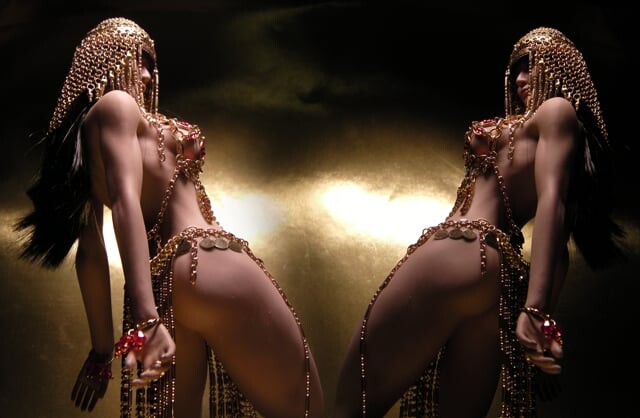 ArtStation - Costume of the dancer of the ancient East 6 . Handmade