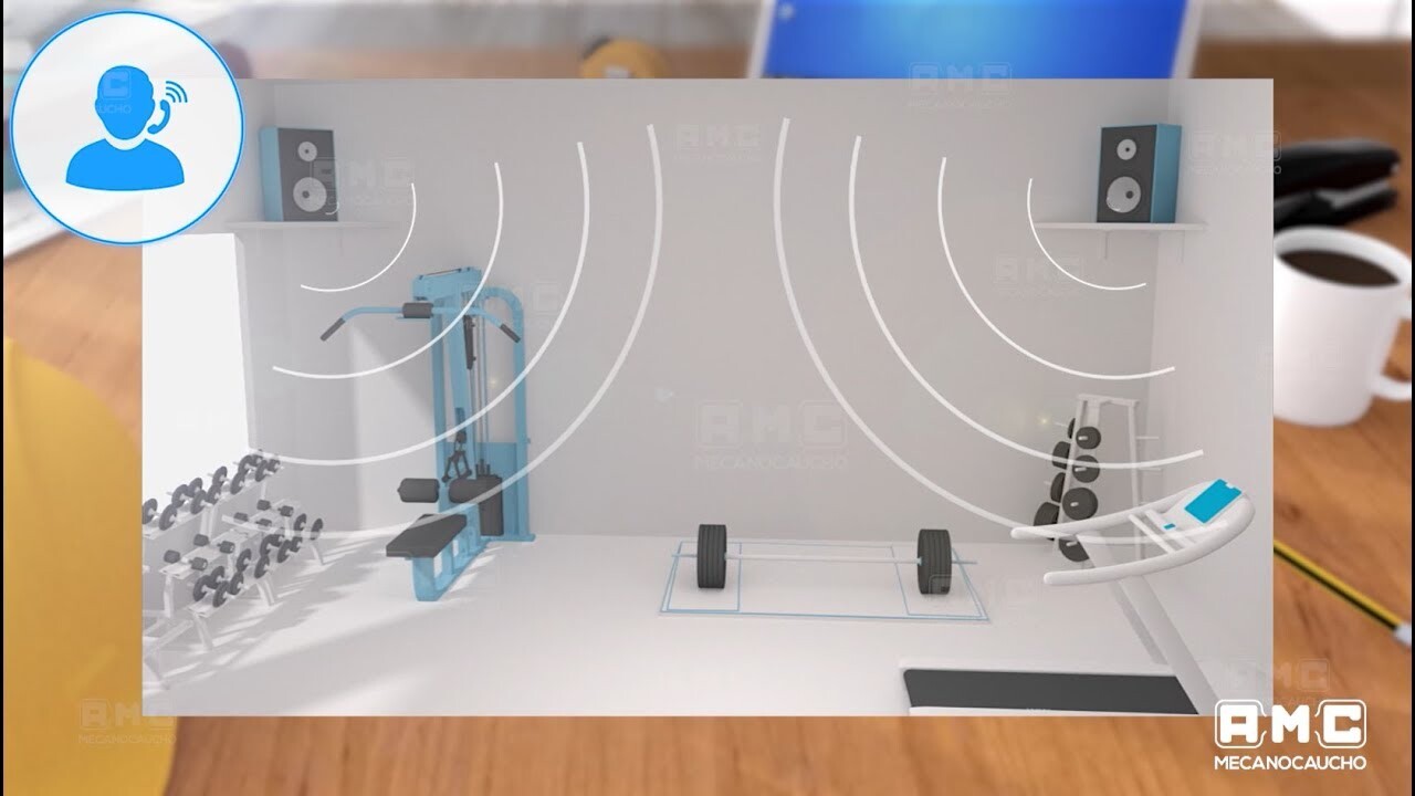 ArtStation - Industrial animation - Acoustic Hangers