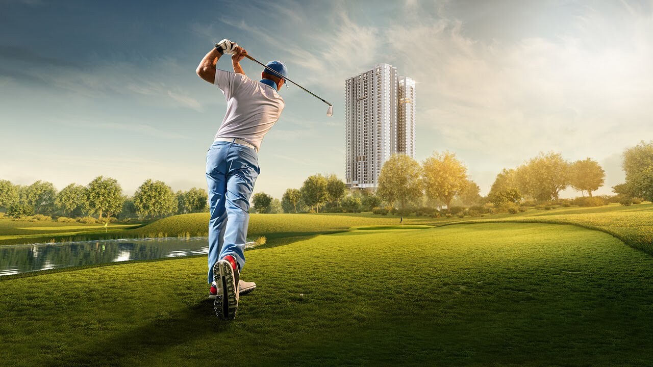 ArtStation - The Emerald Golf View | Architectural Animation | Phim 3D ...