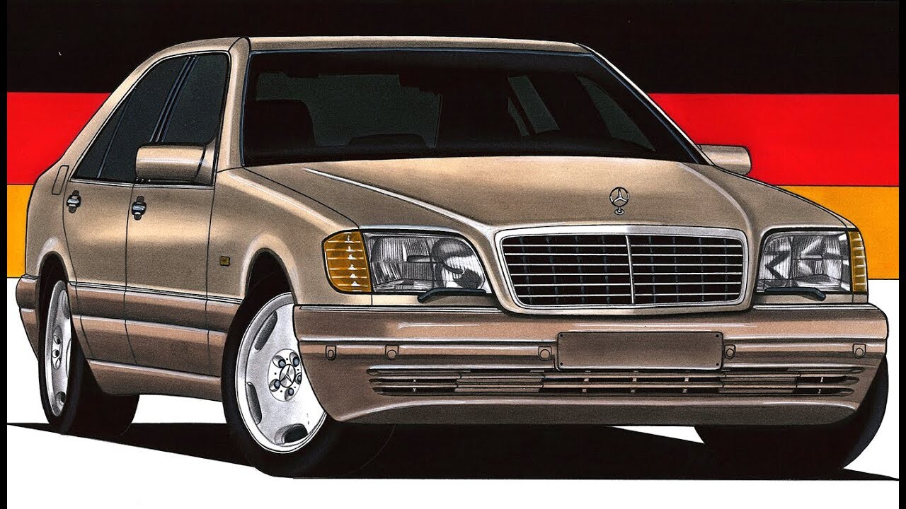 ArtStation - Mercedes-Benz S-class W140