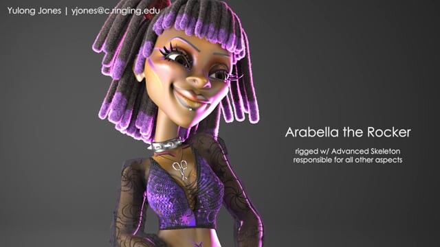 ArtStation - Arabella Character