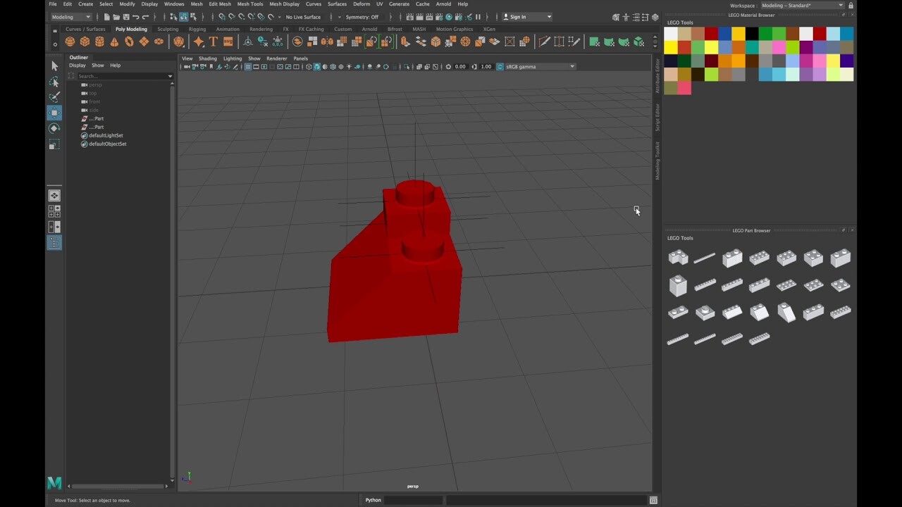 ArtStation - LEGO Tool Scripts for Maya