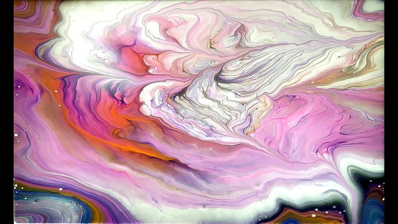 ArtStation - See you Above the clouds ~Tribute to Erika Art ~ Fluid art ...