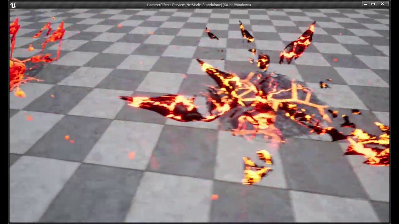 ArtStation - Ground attack lava