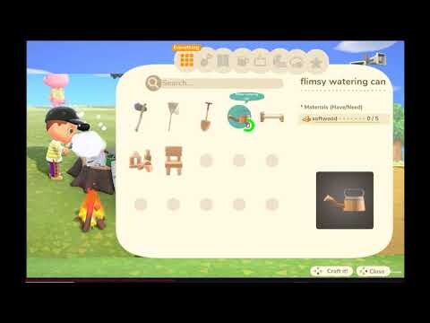 ArtStation - Animal Crossing Crafting UI Re-design