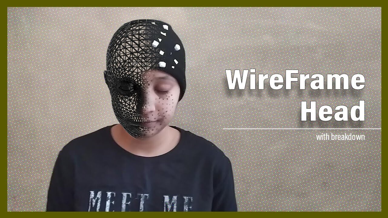ArtStation - Wireframe Head