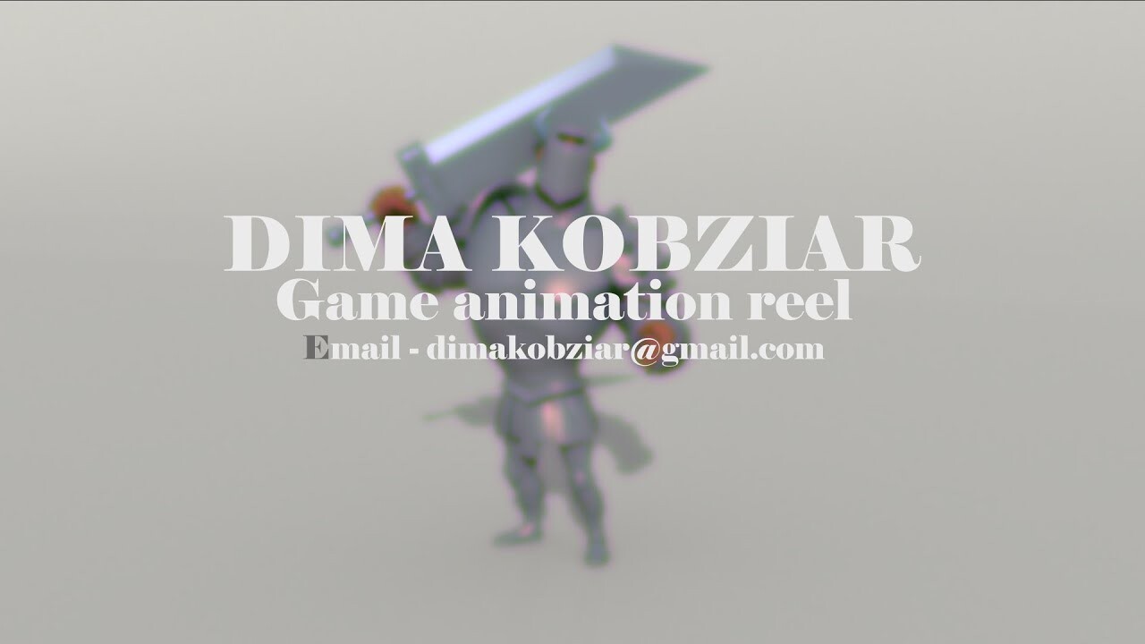 ArtStation - Game animation reel