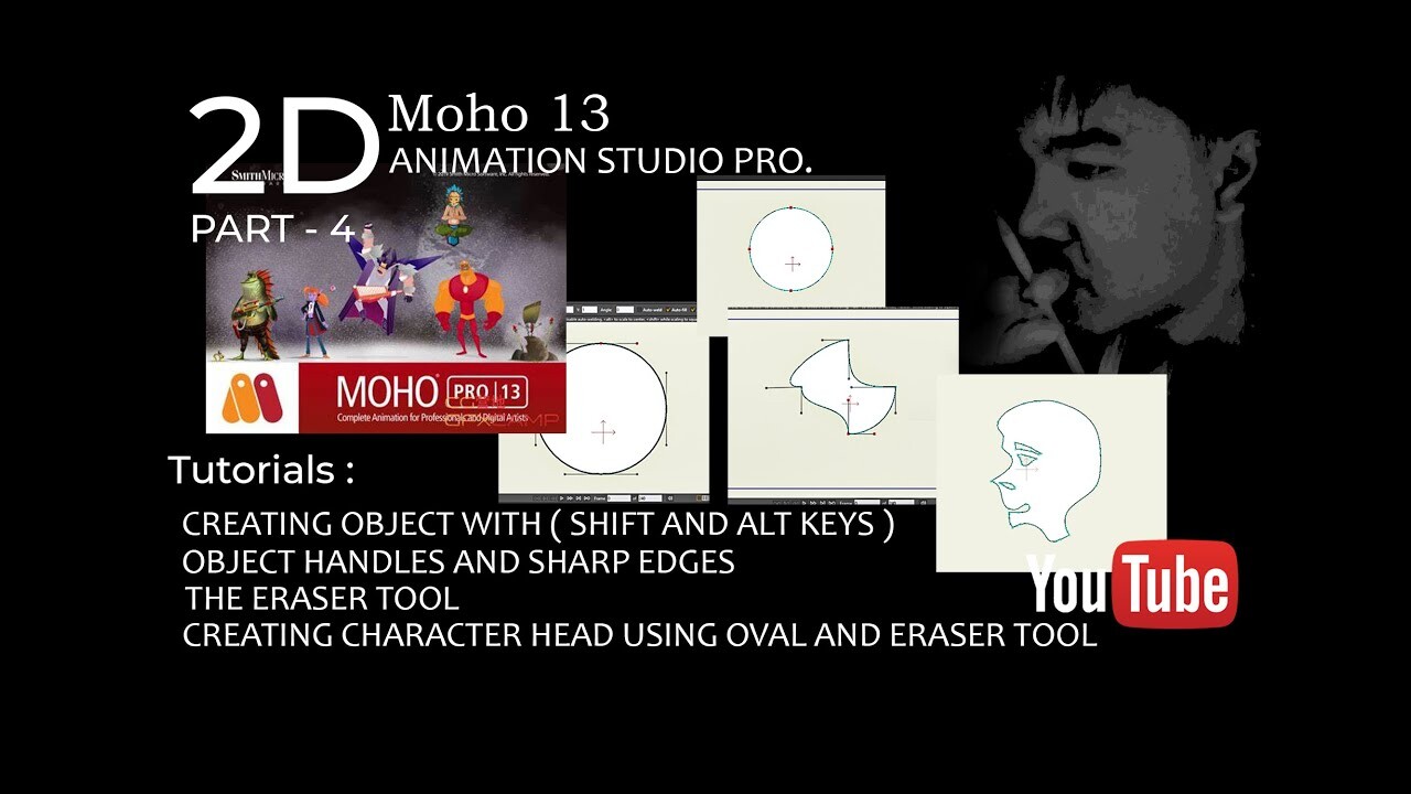 ArtStation - 2D Tutorial MOHO ANIMATION STUDIO PRO. Learn how to modify ...
