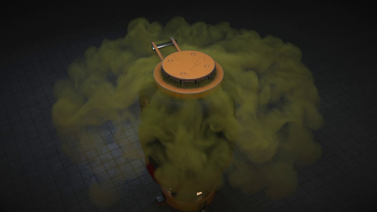 ArtStation - Caustic Trap Loop Animation