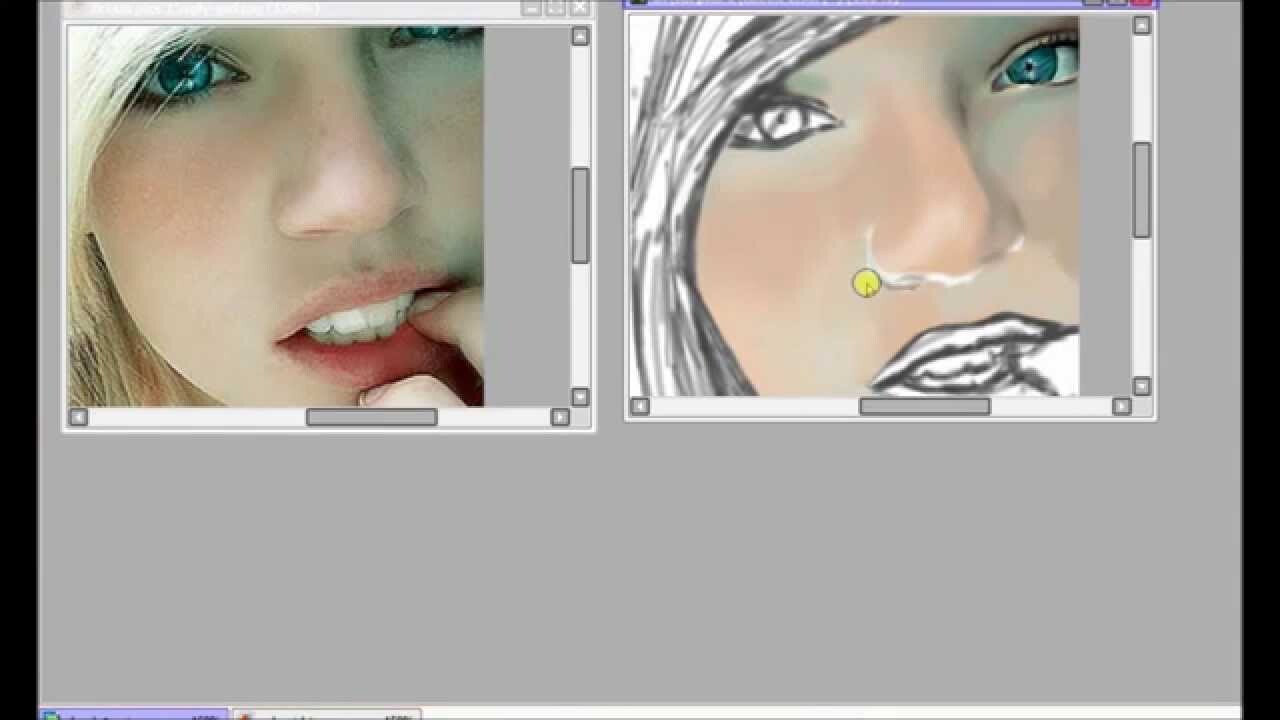 ArtStation - A Girl Digital Art Drawing- Learn How to Draw a Girl Step ...
