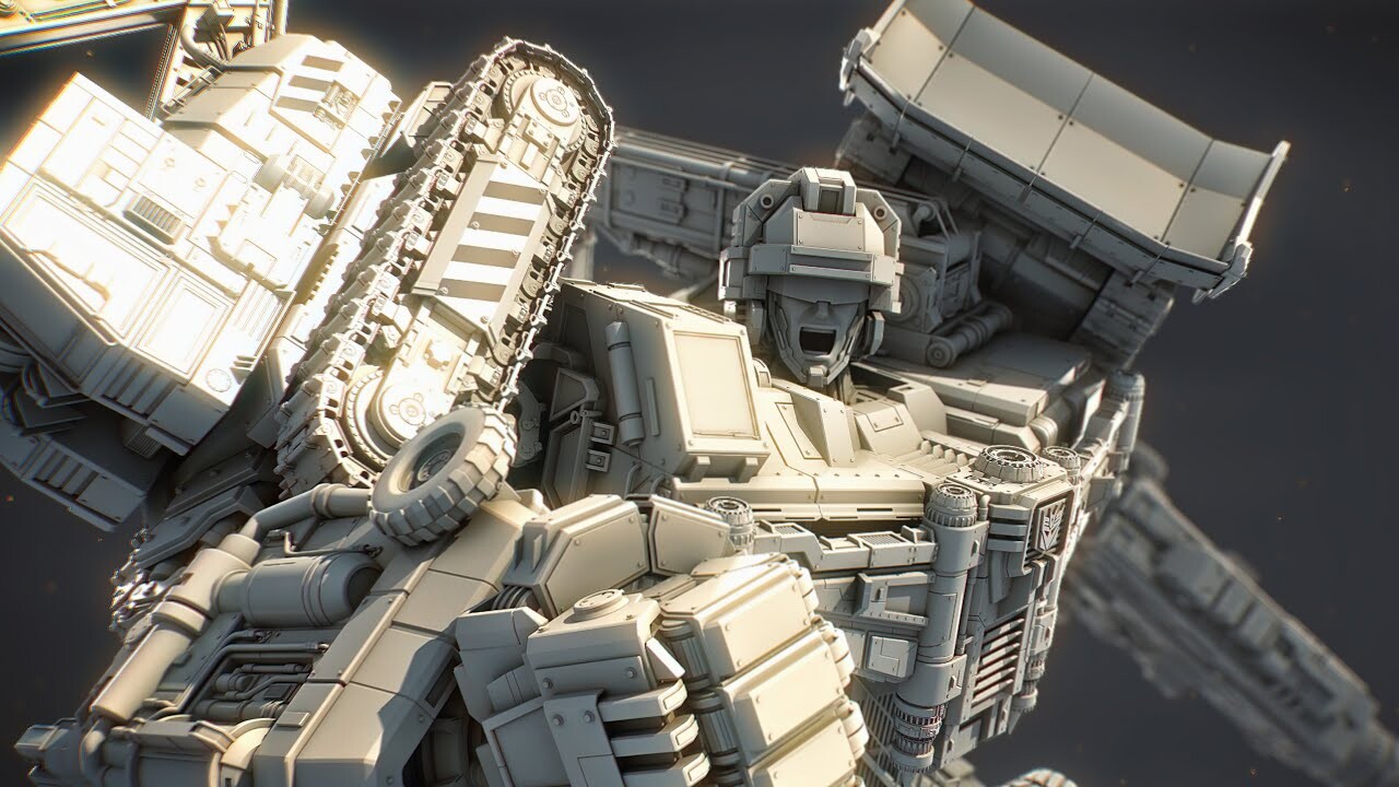 ArtStation - Transformers Devastator 大力神 2.0