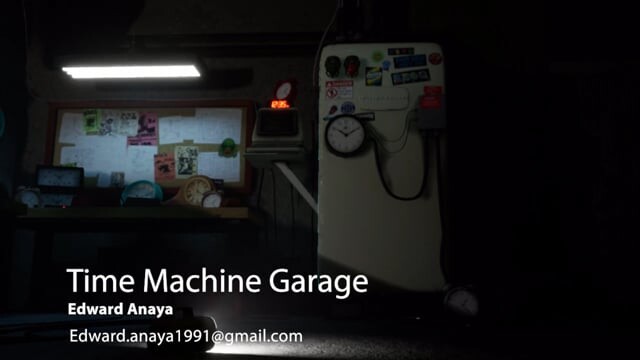 ArtStation - Time Machine Garage