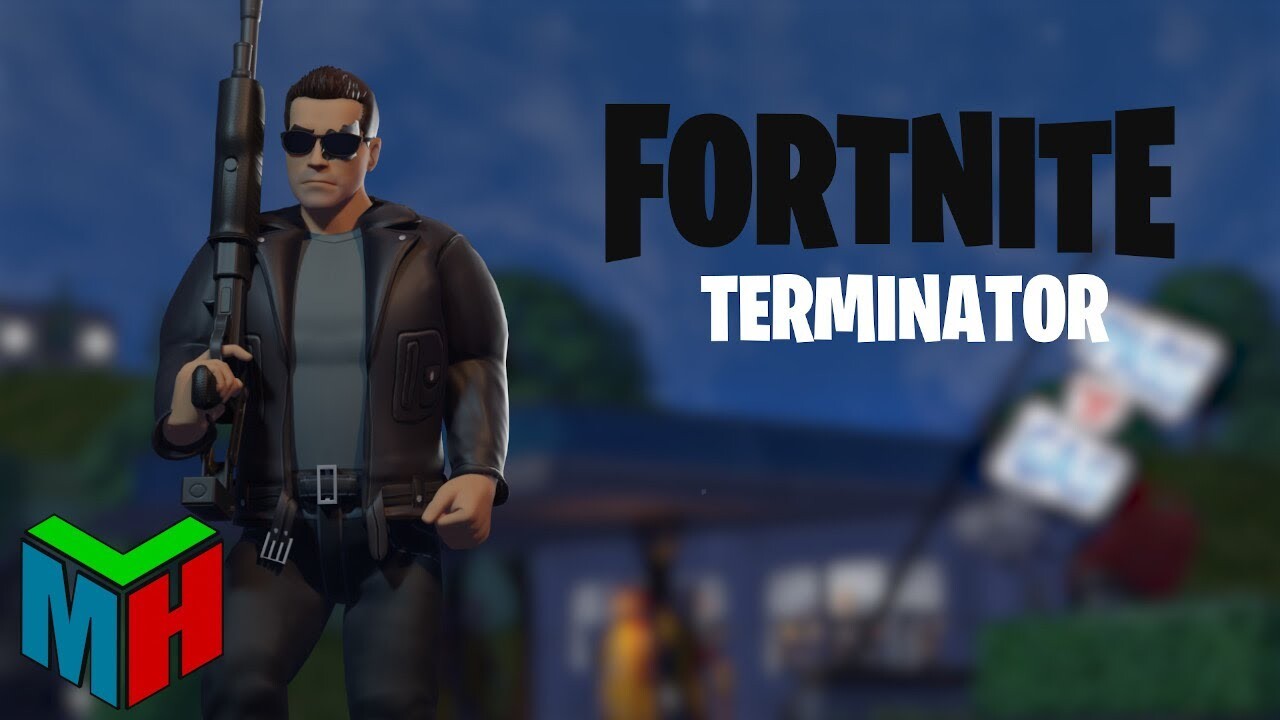 ArtStation - The Terminator Arrives - Fortnite Fan Animation