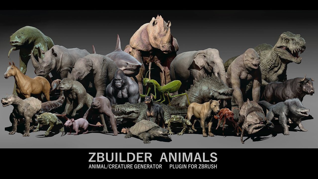 ArtStation - Zbuilder Animals