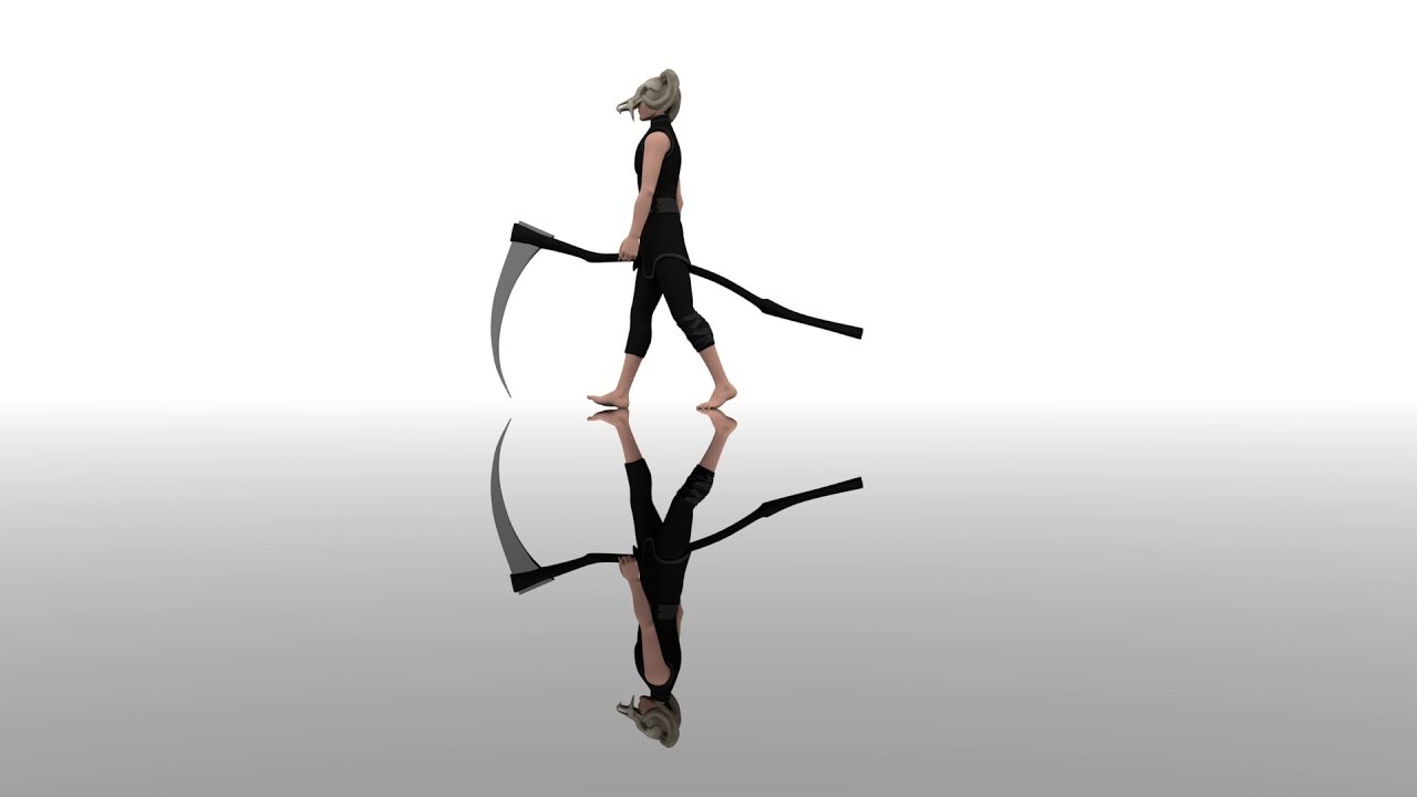 ArtStation - Death walking cycle