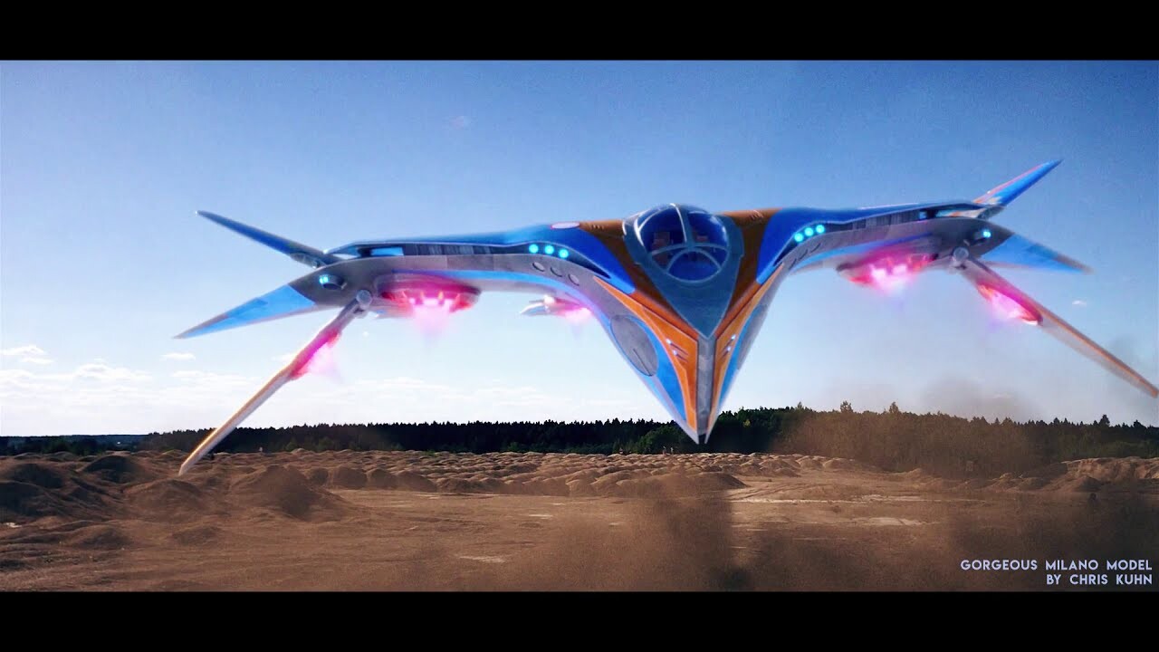ArtStation - Guardians of the Galaxy Milano flight
