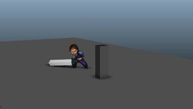 ArtStation - Game Animation Practice - Two Hit Combo