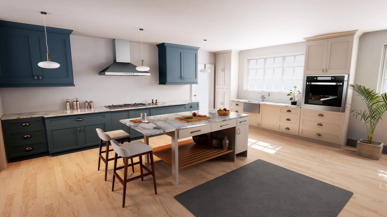 ArtStation - Kitchen - Unreal Engine Realtime Raytracing