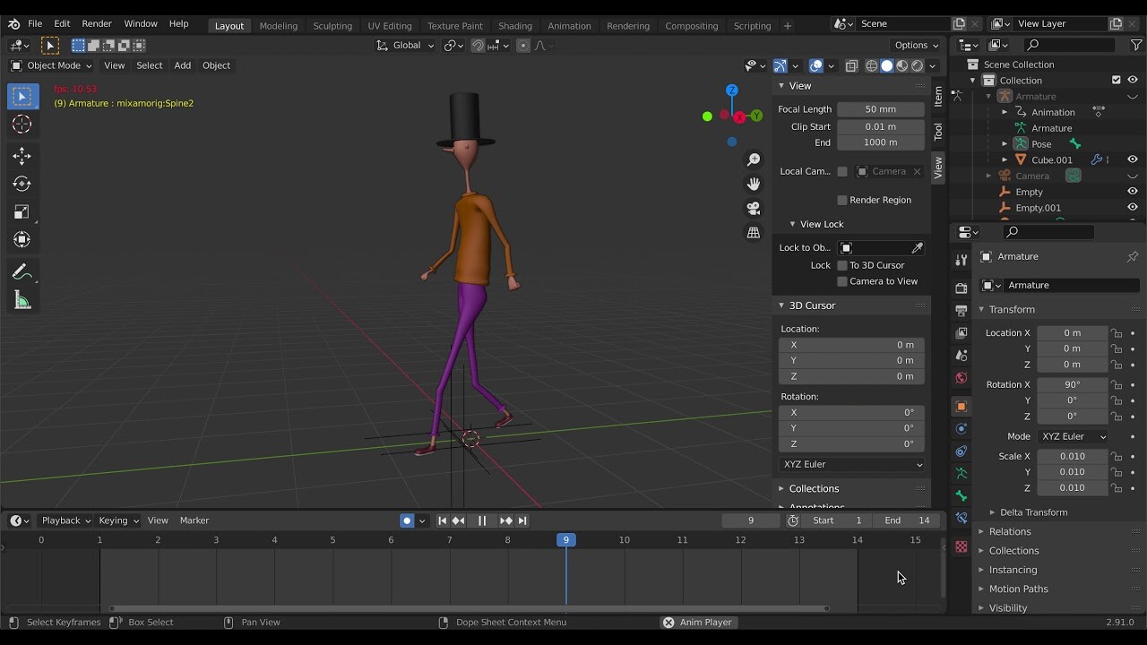 ArtStation - Character Design, 3D Modelling & Walking Animation