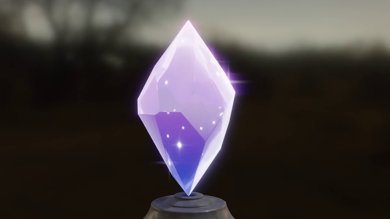 ArtStation - Stylized crystal