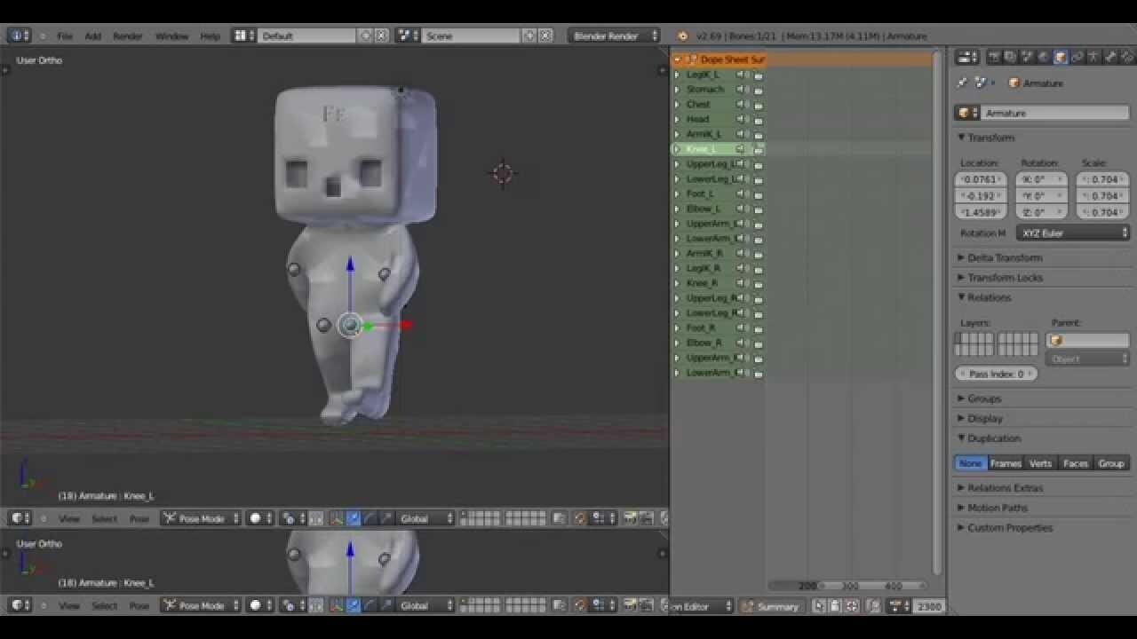 ArtStation - SCP-2300 (Periodic Golems) Animations