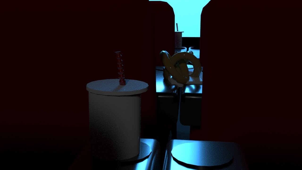 ArtStation - Movie Theater Concept| 3DS Max