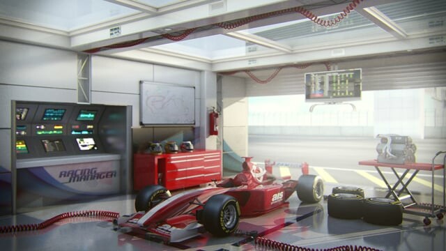 ArtStation - Racing Manager Game (Old Works)