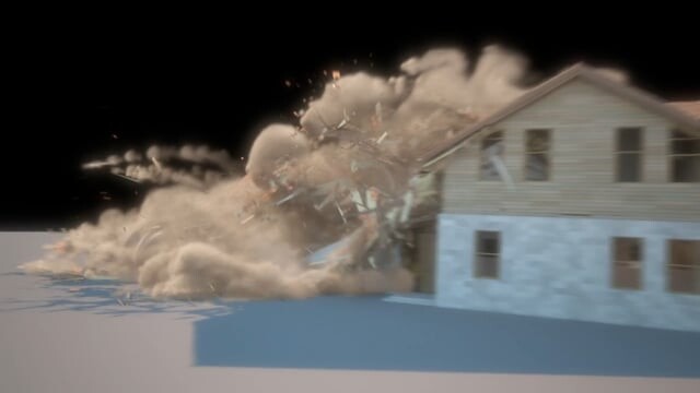 ArtStation - House Destruction