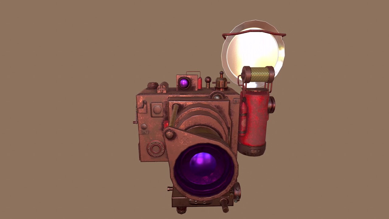 ArtStation - Steampunk Camera