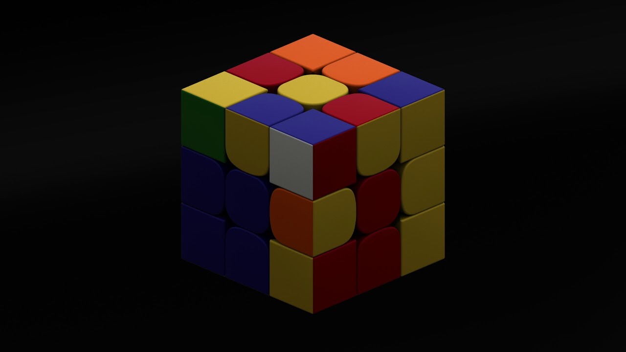 ArtStation - Speedcube Scramble and Solve