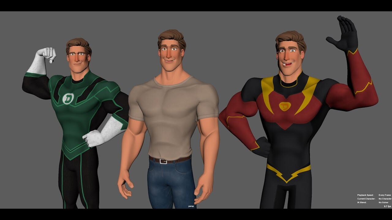 ArtStation - Dude Rig V 2.0