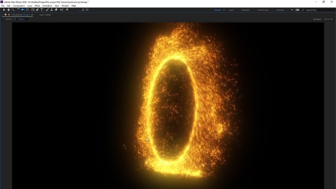 ArtStation - Doctor Strange Portal After Effects Tutorial _ Trapcode ...