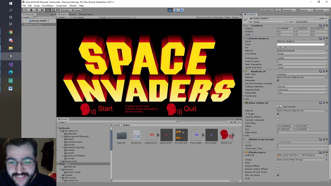 ArtStation - Space Invaders Remake