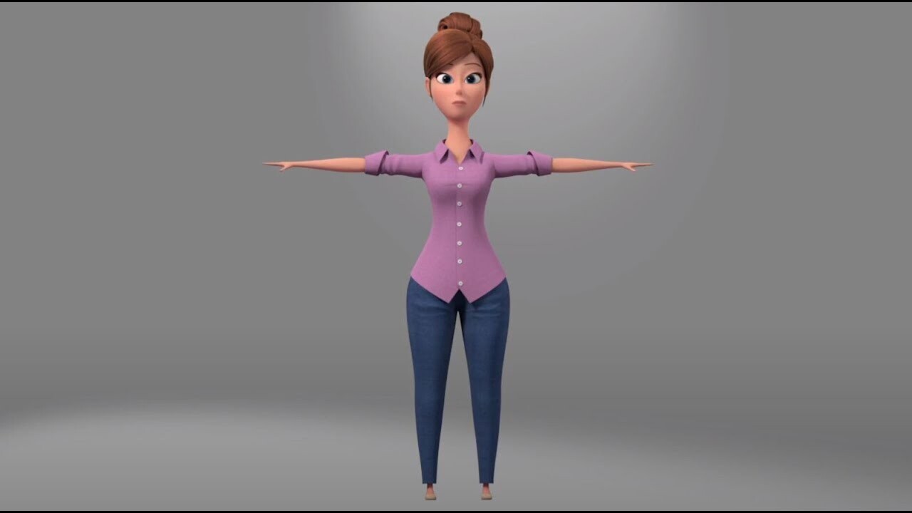 ArtStation - Boss baby Mom Look Dev