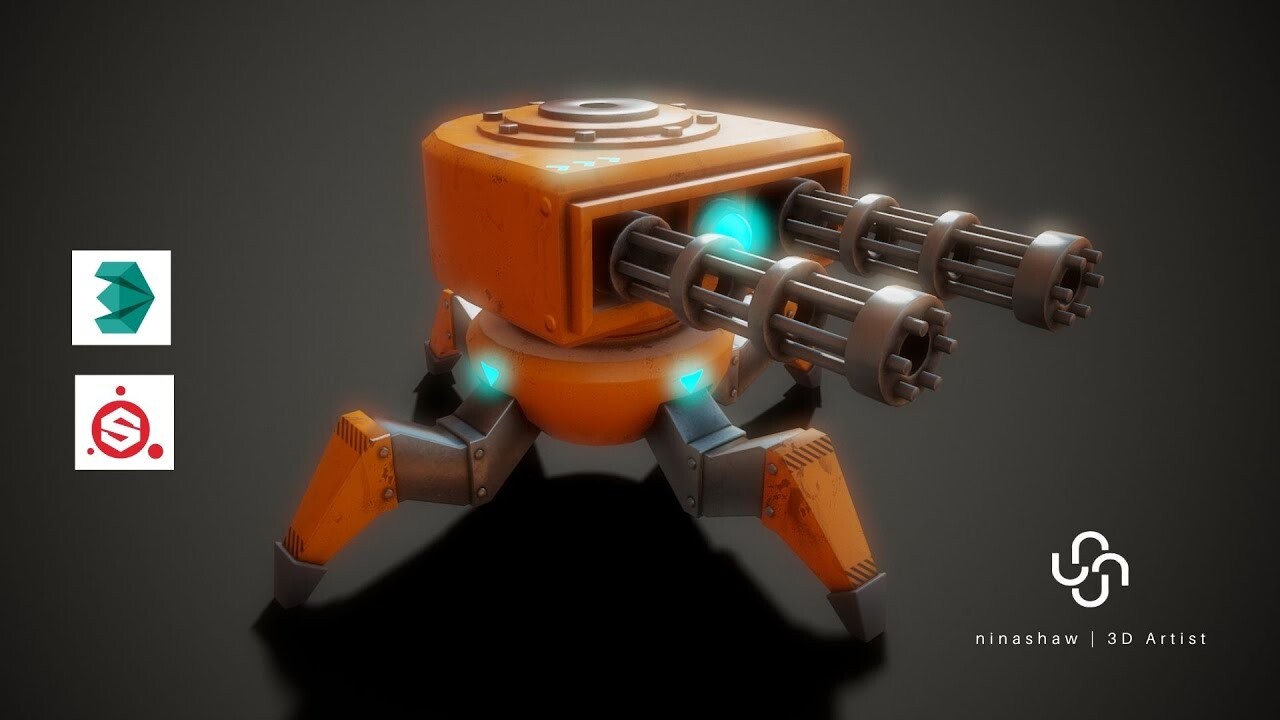 ArtStation - Stylized Robot