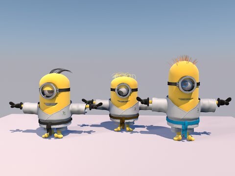 ArtStation - Create a minion in Cinema4d