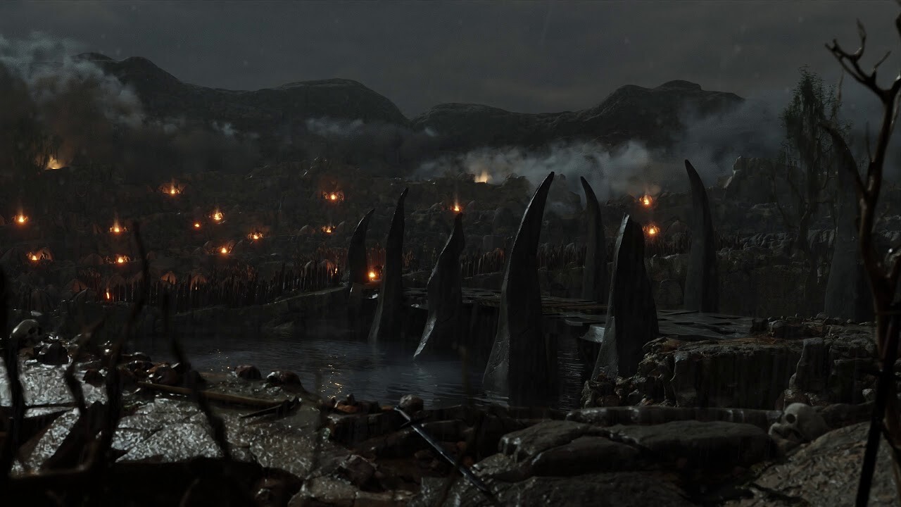 ArtStation - Gothic – Orc Camp