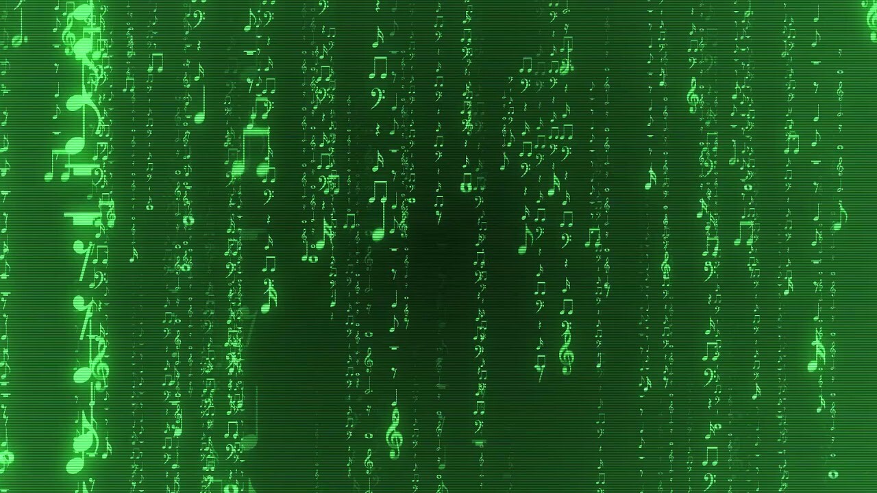 ArtStation - Music Matrix Motion Graphics Loop