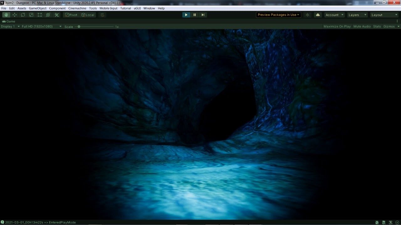 ArtStation - Cave walking