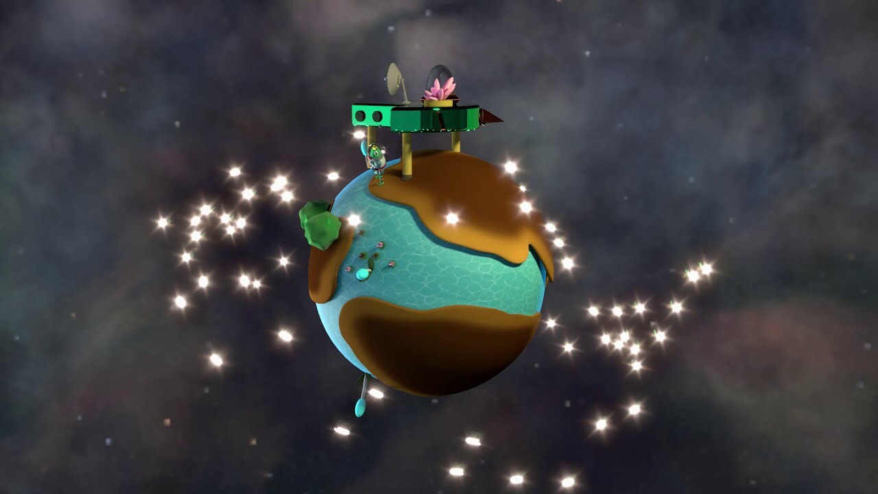 ArtStation - 3D Swamp Planet Turnaround