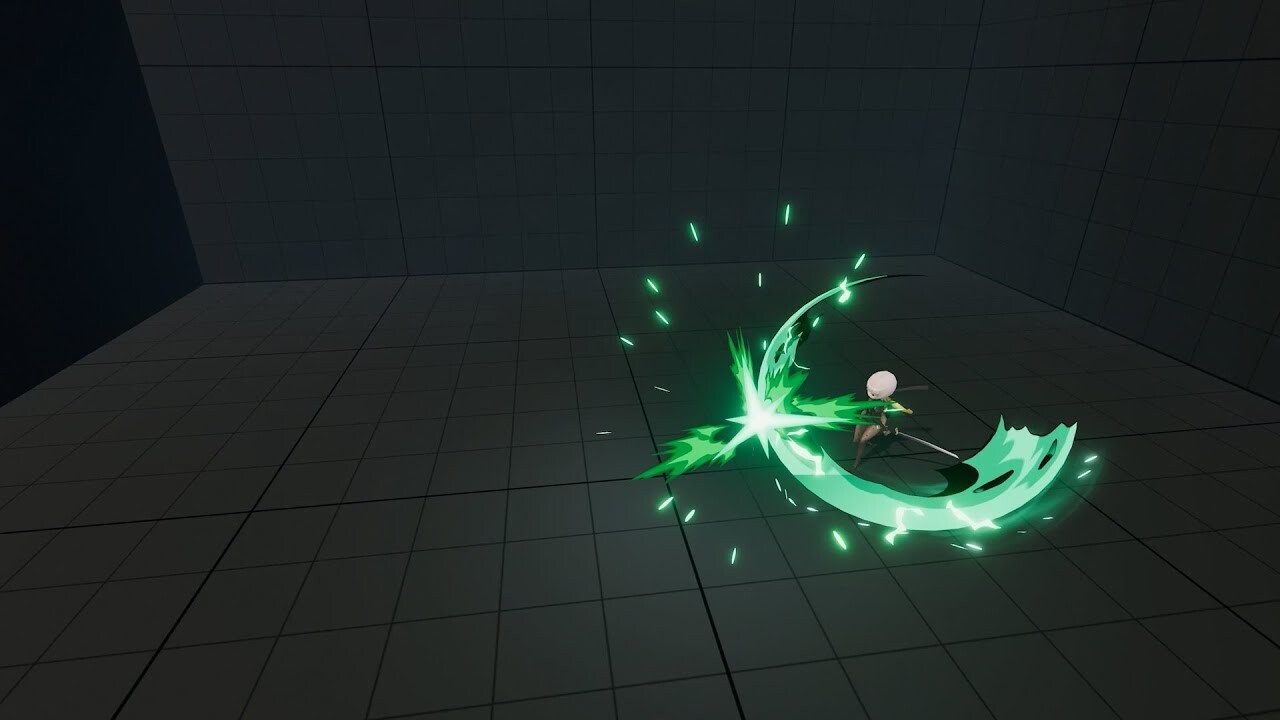 ArtStation - VFX Lightning Slash