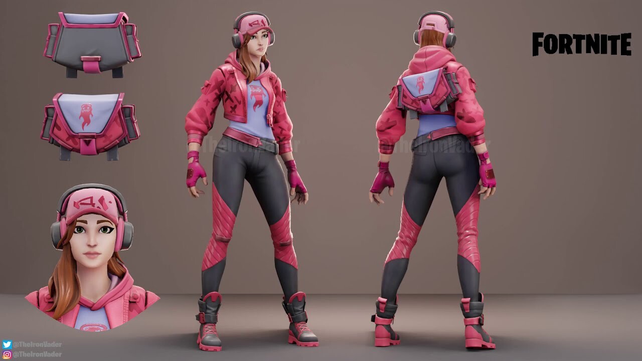 ArtStation - Fortnite: Double Agent Riley Concept